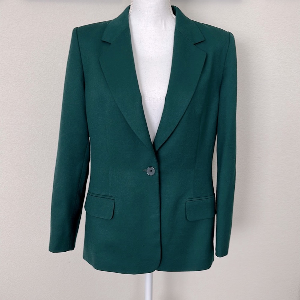 Pendleton Emerald Green Blazer - Size 12p - Gem